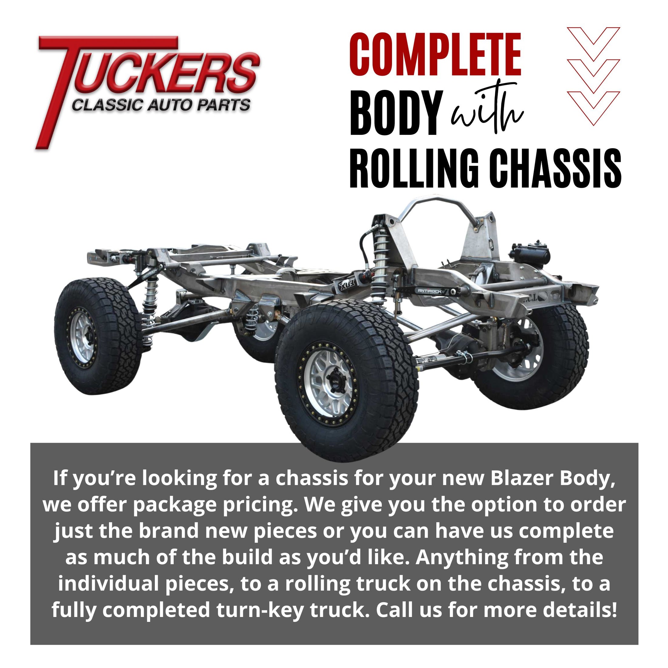 1969-1972 Chevrolet K5 Blazer Body Tub Complete Reproduction Assembly ...